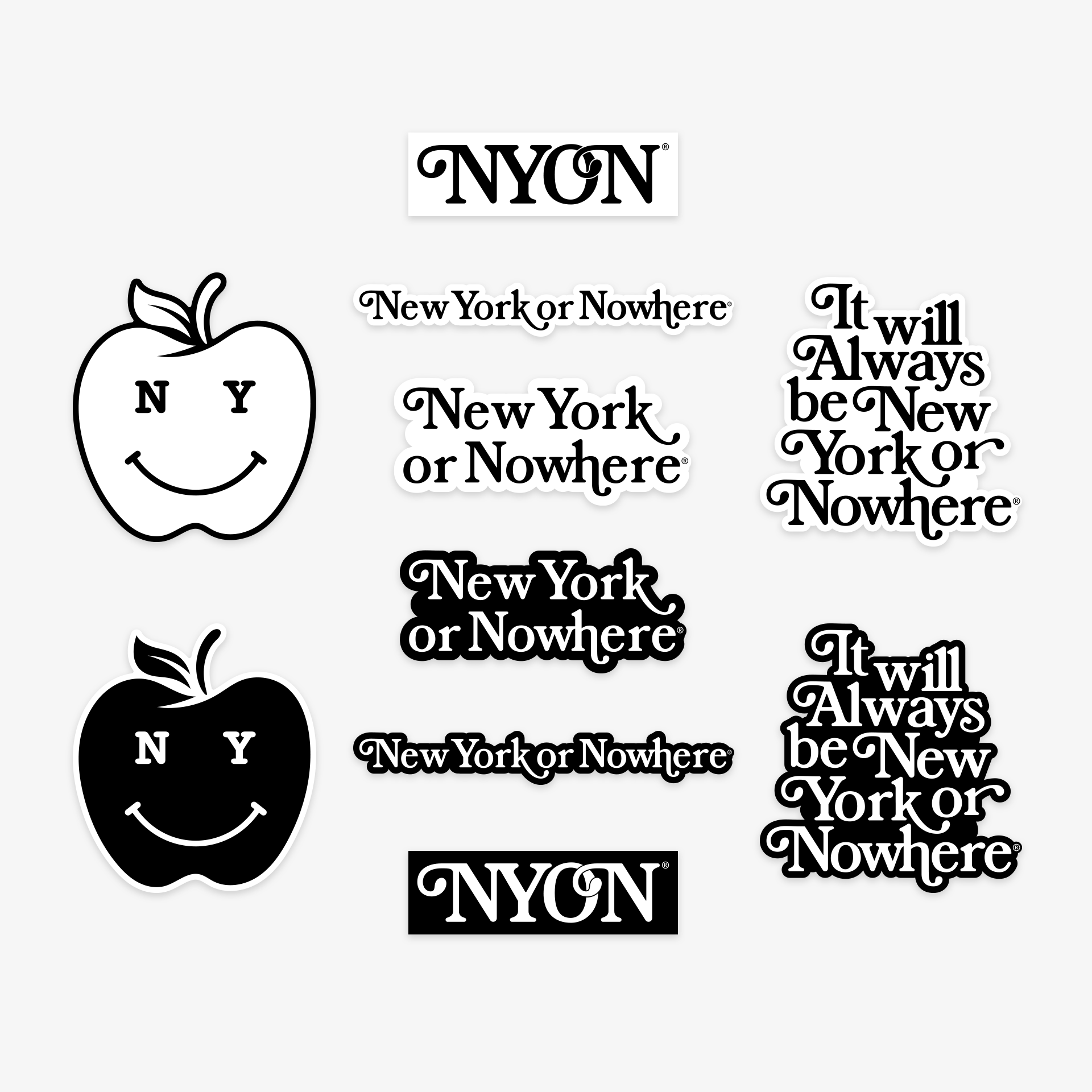 Core Sticker Pack – New York or Nowhere®