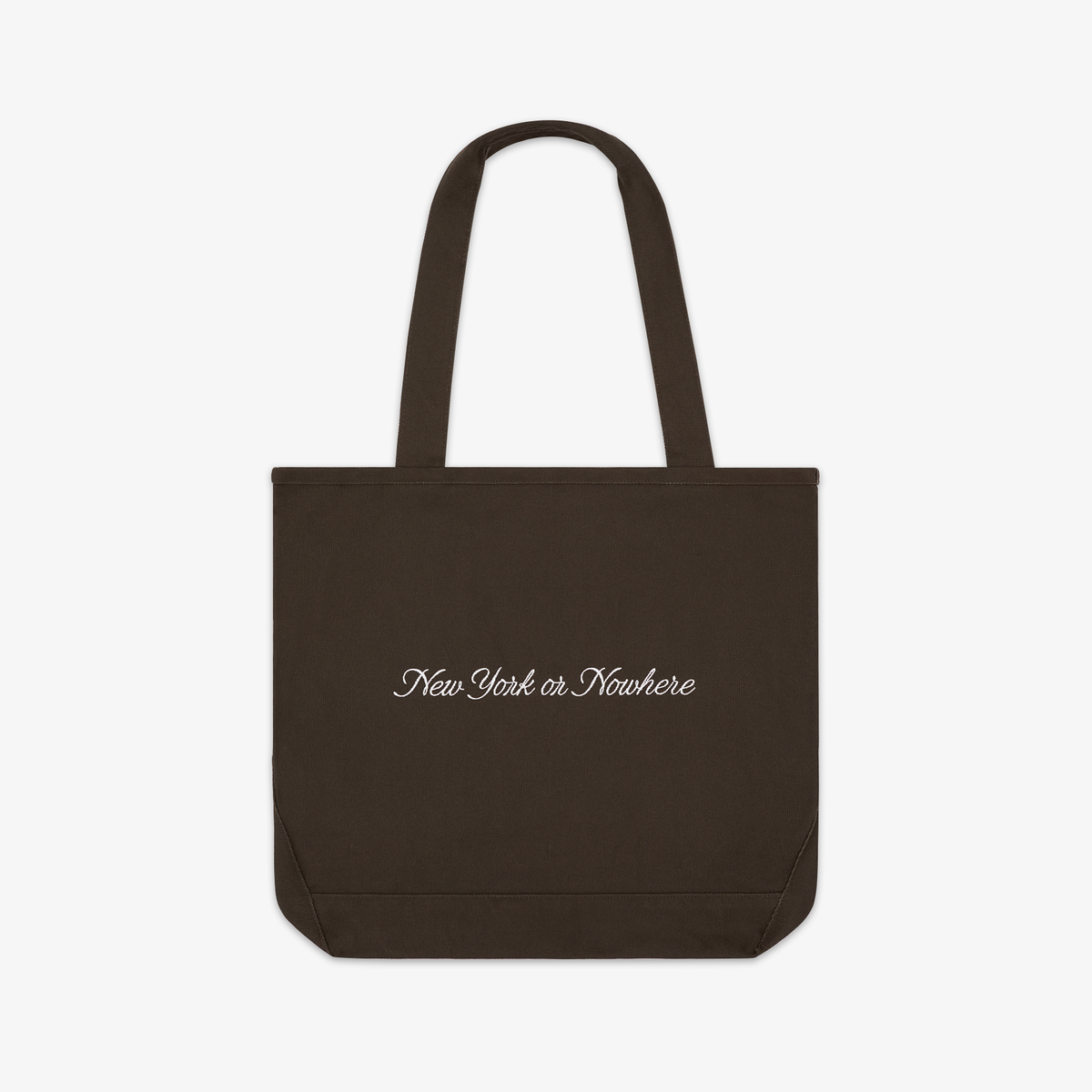 Cursive Tote Bag – New York or Nowhere®