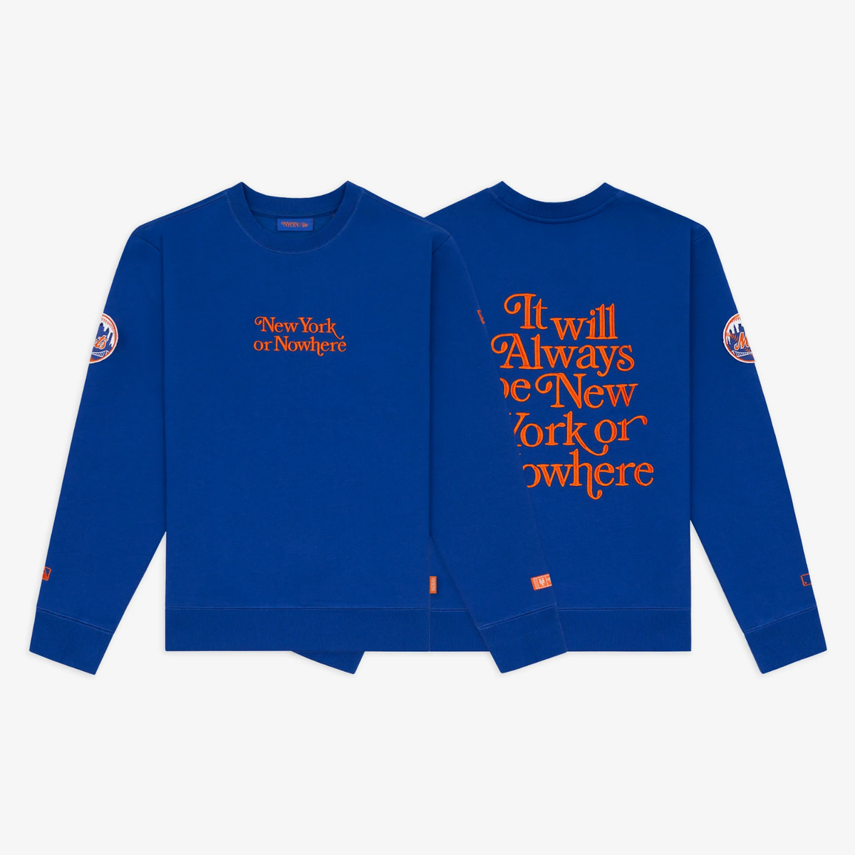 Mets Motto Crewneck – New York or Nowhere®