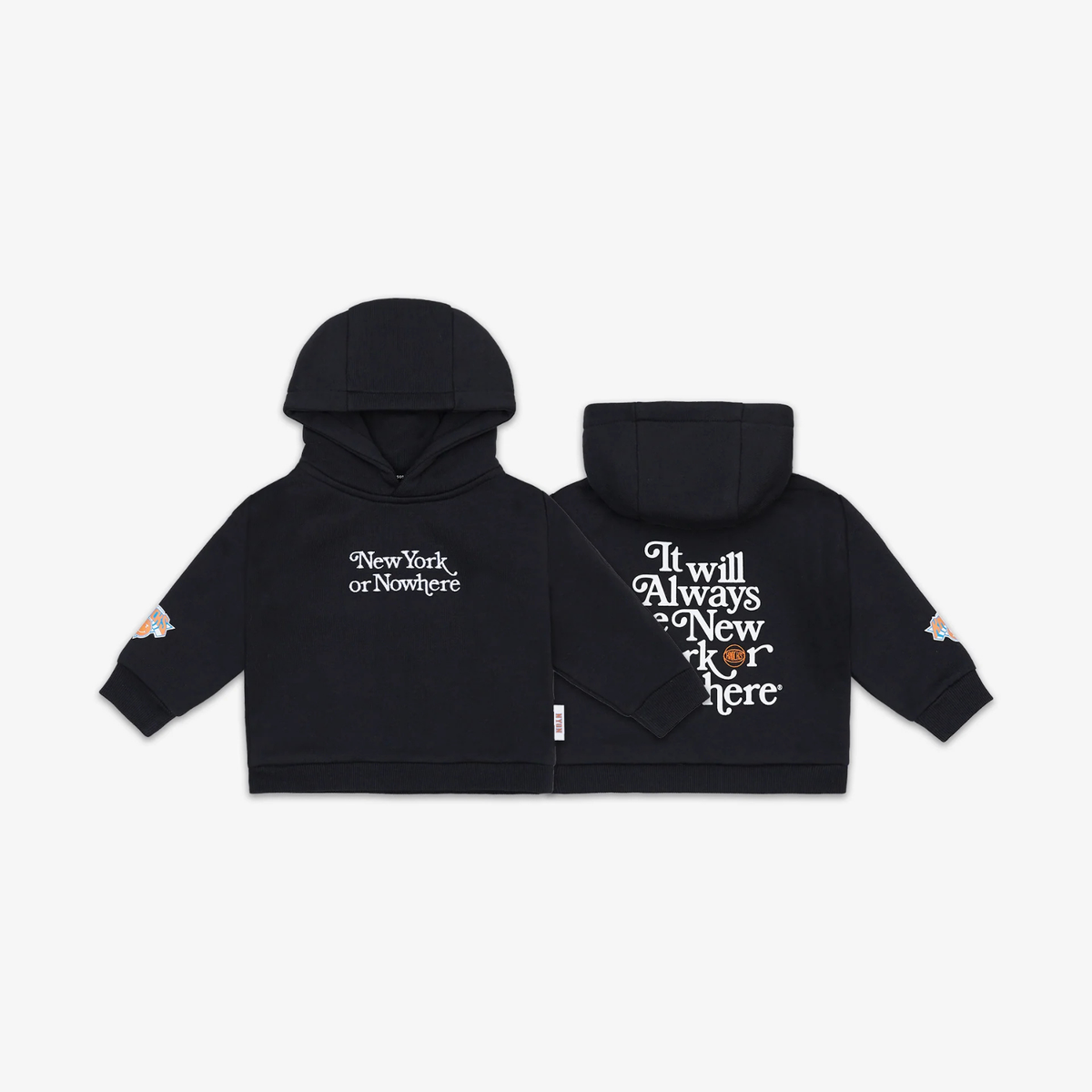 NYON x Knicks Motto Mini Hoodie – New York or Nowhere®